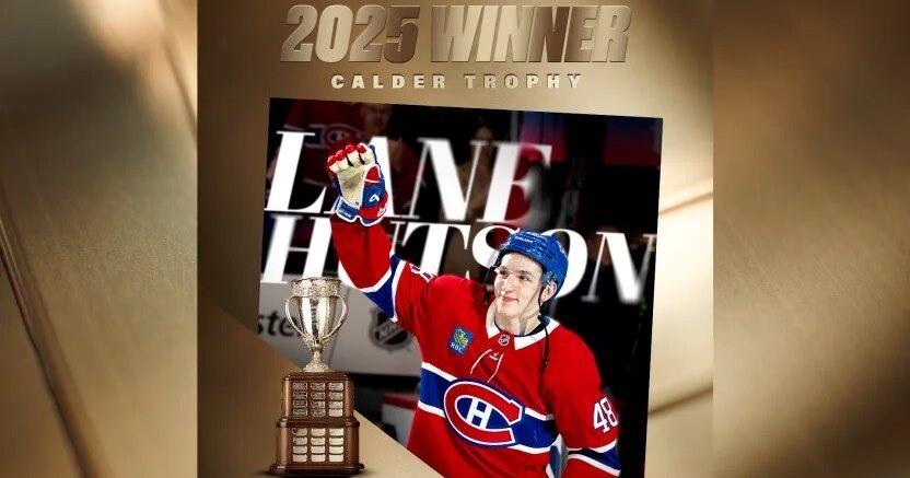 Hutson wins the Calder Memorial Trophy | Sports | thesuburban.com