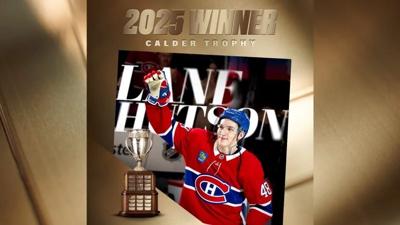 Hutson wins the Calder Memorial Trophy | Sports | thesuburban.com