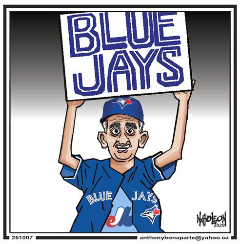 Napoleon’s Cartoon – Blue Jays | Editorial Cartoons | thesuburban.com