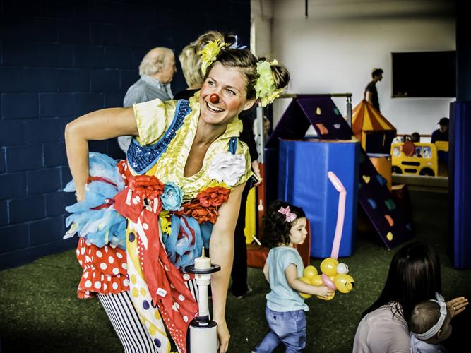 Clowning around: Lulu and her friends are all about magic, excitement ...