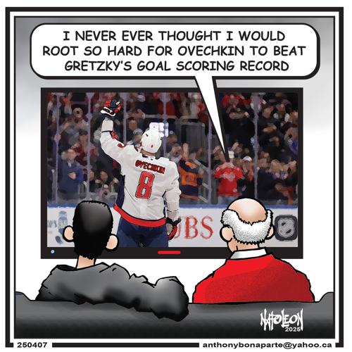 Napoleon’s Cartoon – Ovechkin bests Gretzky | Editorial Cartoons ...