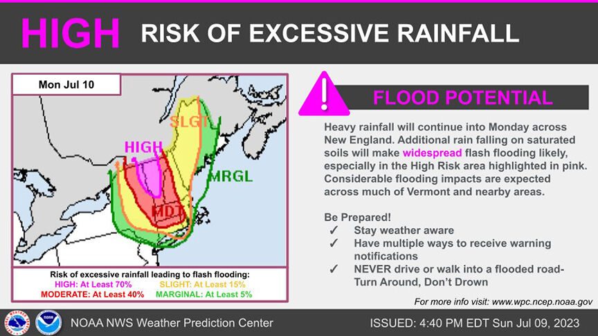 Major flood event unfolding over the next 24-48 hours across portions ...