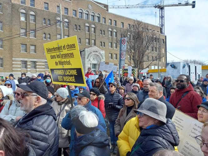 Community marches to save Lachine Hospital | West Island News ...