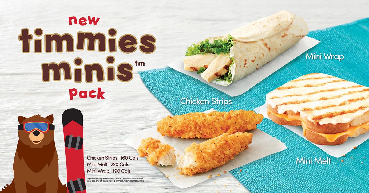 Food & Drink: Tim Hortons launches kids meals: Timmies Minis | Food And ...