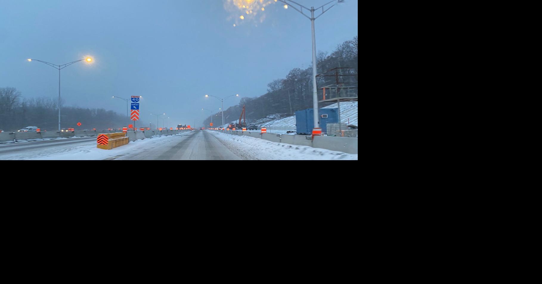 Snowy Monday morning commute in Montreal | Suburban Weather ...