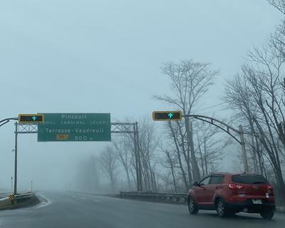 Foggy end to 2022 in Montreal - Happy New Year | Suburban Weather ...
