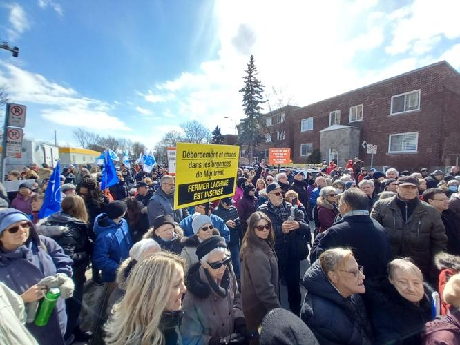 Community marches to save Lachine Hospital | West Island News ...