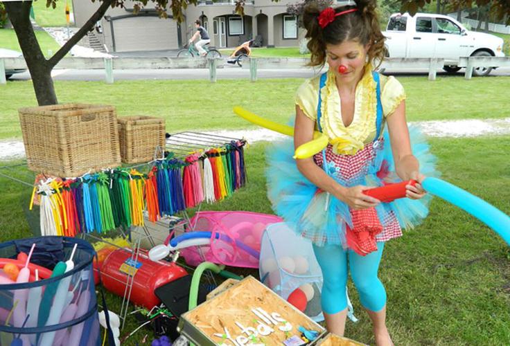 Clowning around: Lulu and her friends are all about magic, excitement ...