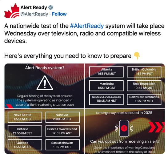 Emergency Alert System test on Wednesday | Suburban Weather ...