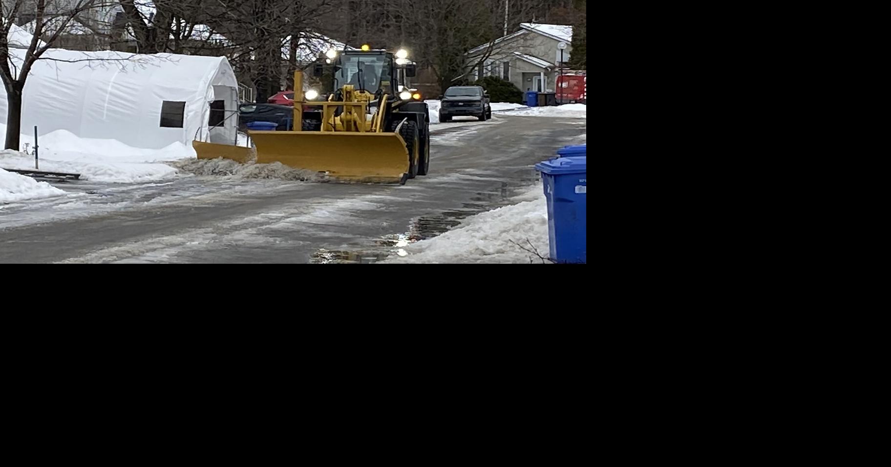 Storm a little less intense for Montreal - that was good news ...