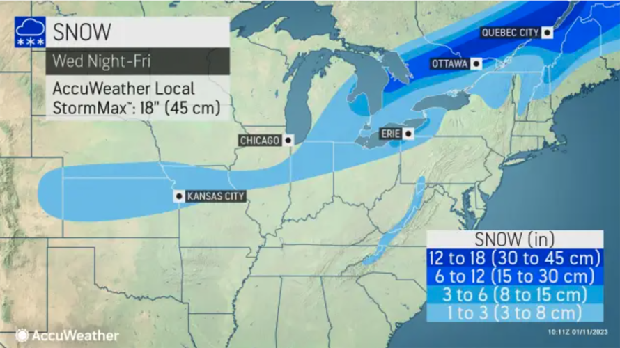 Another messy winter storm on the way for southern Quebec | Suburban ...