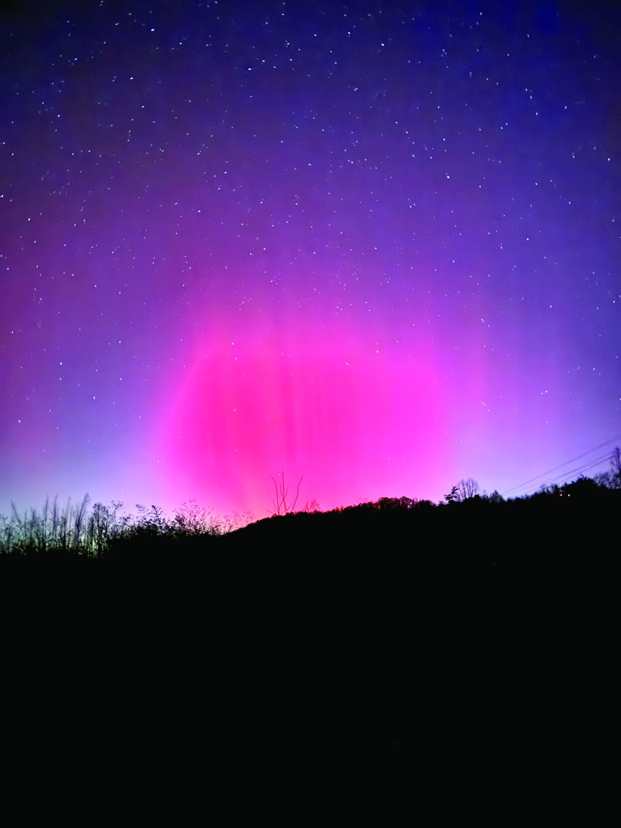 Northern Lights illuminate skies over Western North Carolina | Top ...