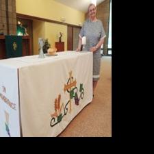 Communion table covering | Church News | thesylvaherald.com