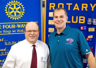 WCU’s Prosser visits Rotary Club | Western Carolina University ...
