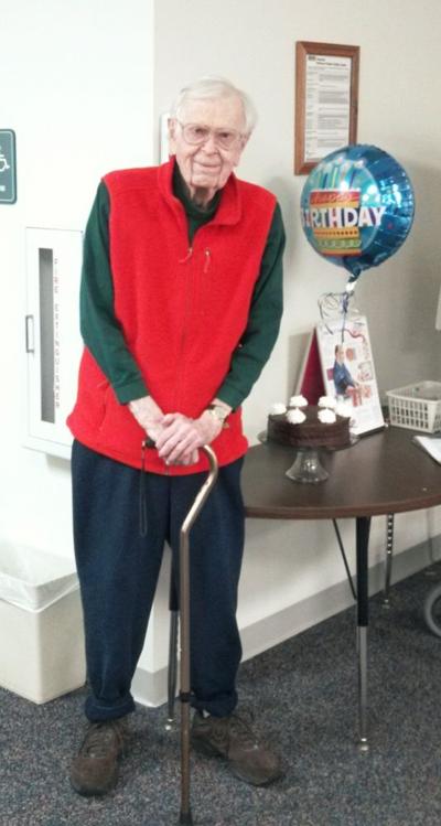 Renfro celebrates 101st birthday exercising at Harris Regional | Health ...