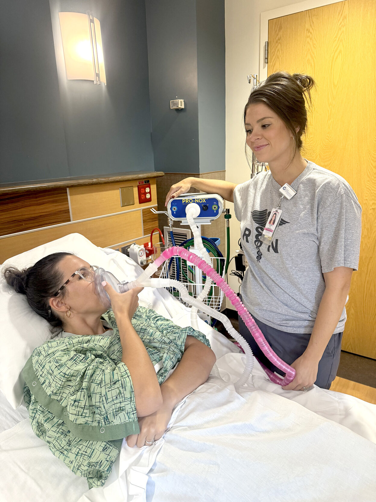 Harris introduces Pro-Nox to help with labor pain | Health News ...