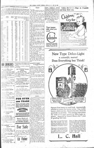 History: Let there be light(s) | Top Stories | thesylvaherald.com