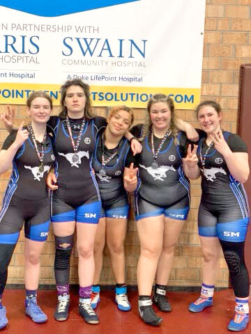 Wilson, Burns are winners in Swain wrestling tourney featuring 15 teams ...