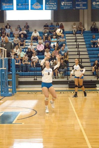 Lady Mustangs drop Owen in volleyball play | Smoky Mountain ...