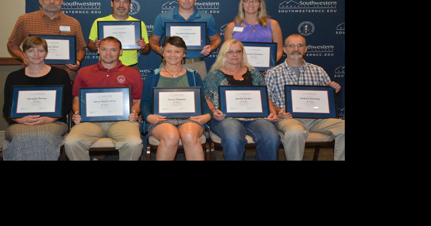 SCC staff honored for 15 years of service | Higher Education News ...