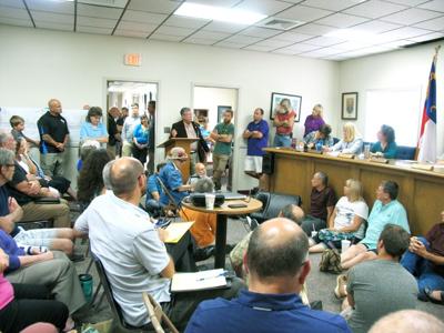 Overflow crowd: Don’t harm businesses | Top Stories | thesylvaherald.com