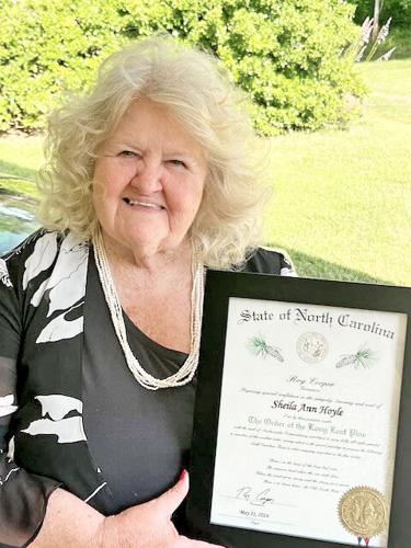 Hoyle awarded The Order of Long Leaf Pine | A&E | thesylvaherald.com