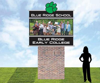 New Blue Ridge school sign | News | thesylvaherald.com