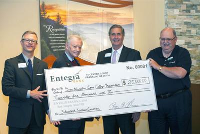 Entegra Bank donates $25,000 during SCC April 5 launch of ‘March to a ...