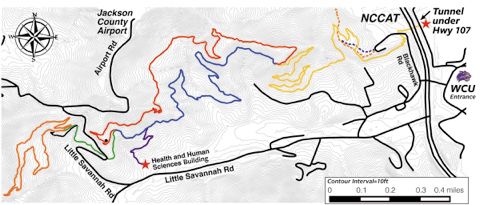 WCU Trail System quietly becoming a crowd favorite | News ...