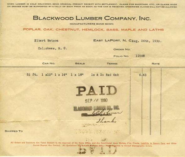 Blackwood Lumber the subject of program | News | thesylvaherald.com