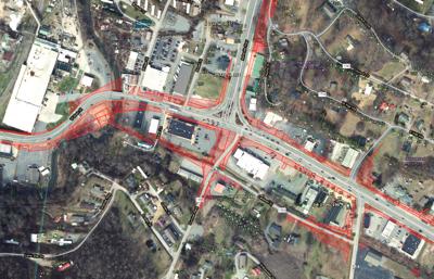 GIS map shows N.C. 107 path, other properties | News | thesylvaherald.com