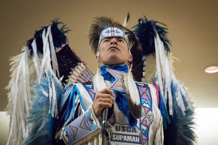 Parrish Takes The Gun takes the stage as 'Supaman' at Morehead State ...