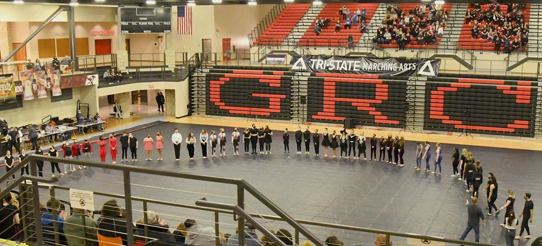 First-ever winter guard performance succeeds | Life & Arts ...