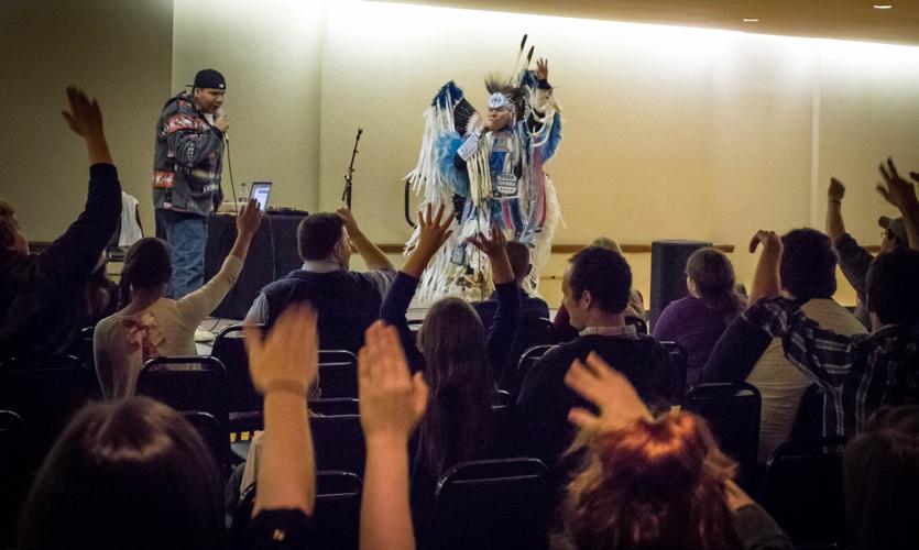 Parrish Takes The Gun takes the stage as 'Supaman' at Morehead State ...