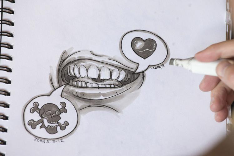 David Flora: Drawn from the gospel | Life & Arts | thetrailblazeronline.net