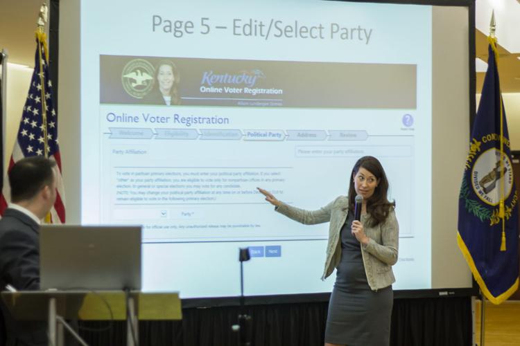 Grimes talks online voter registration | Life & Arts ...