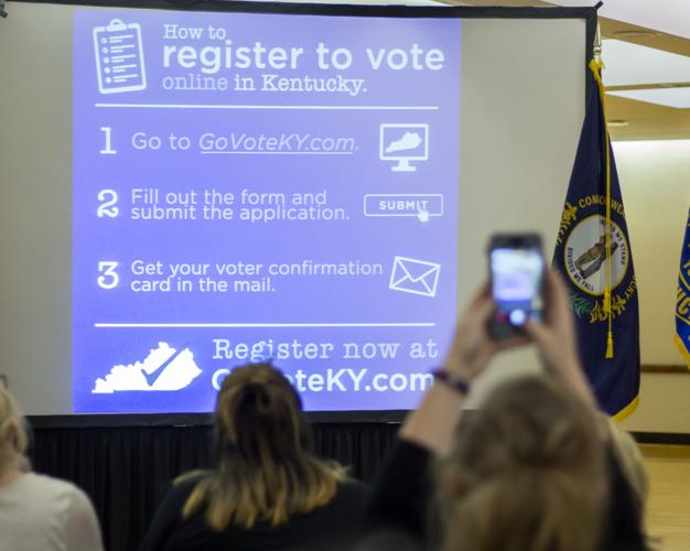 Grimes talks online voter registration | Life & Arts ...