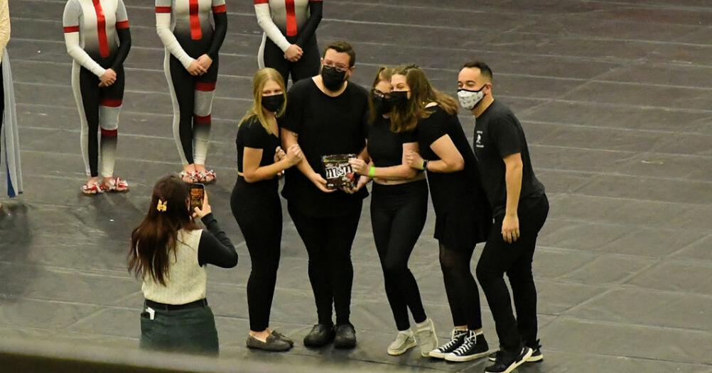 First-ever winter guard performance succeeds | Life & Arts ...