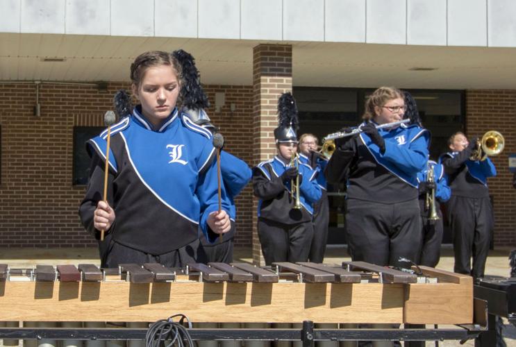 Lewis County Marching Band roars into Blue and Gold | News ...