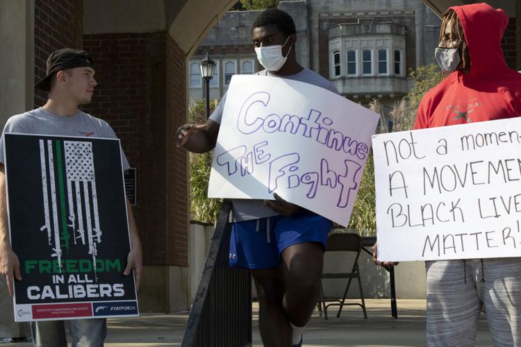 BLM silent protest not so silent | Life & Arts | thetrailblazeronline.net