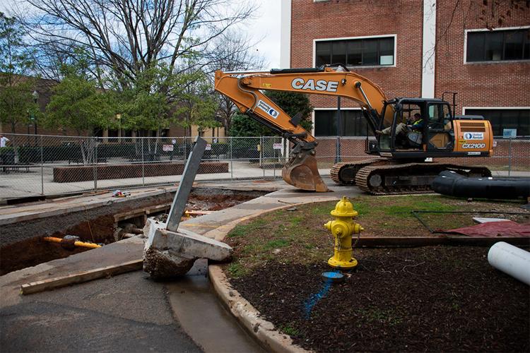 UTC Continues Construction Updates at Lupton Parking Deck | News ...