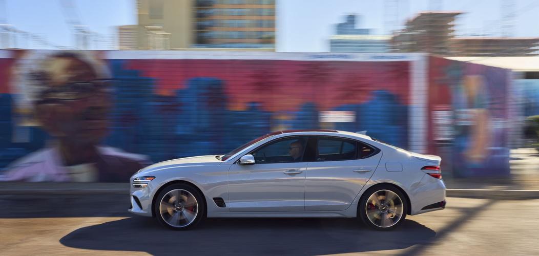 First Drive: 2024 Genesis G70 Sports Sedan Provokes the Senses in Phoenix, Arizona | First ...