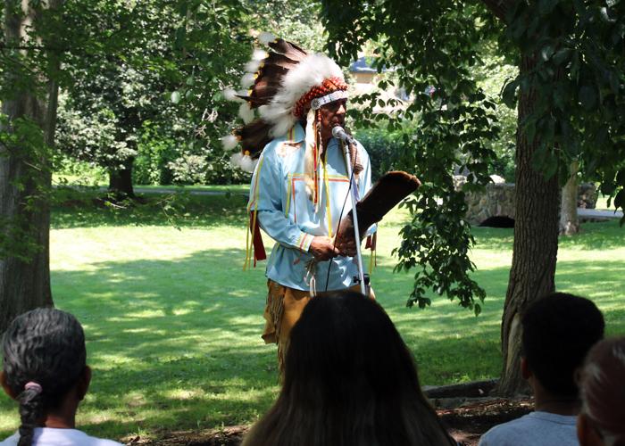 PHOTOS: Admiring the new Tarzan Brown memorial marker in Wilcox Park ...