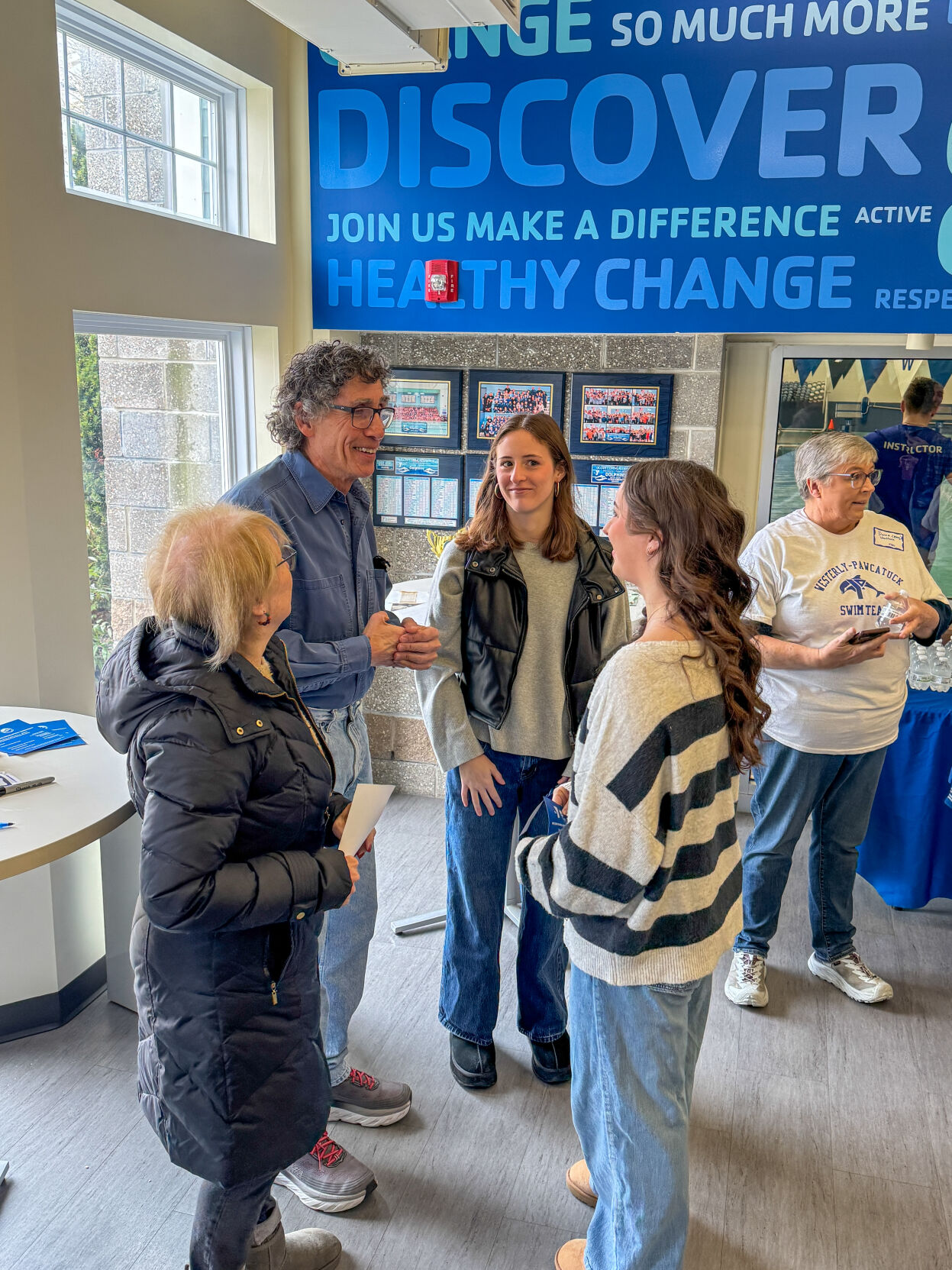 Longtime Ocean Community YMCA Swim Coach Jim Knapp surprised at Fuller ...