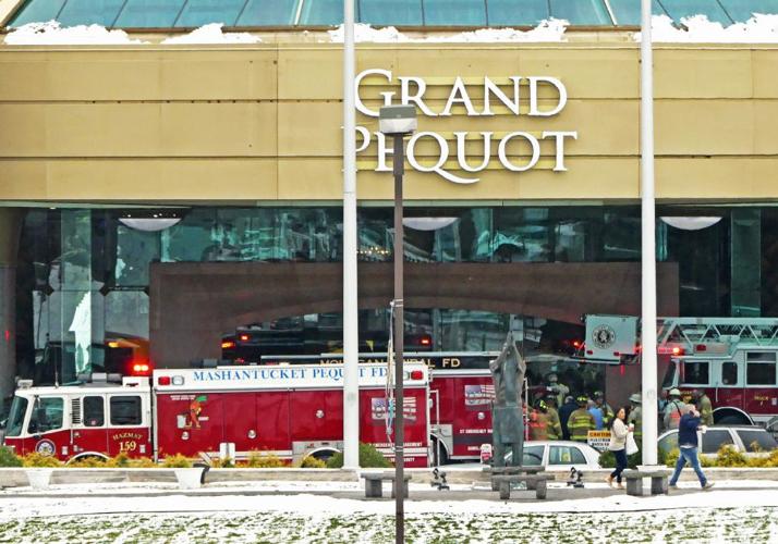 Firefighters respond after reported fire on 21st floor of Pequot Tower ...