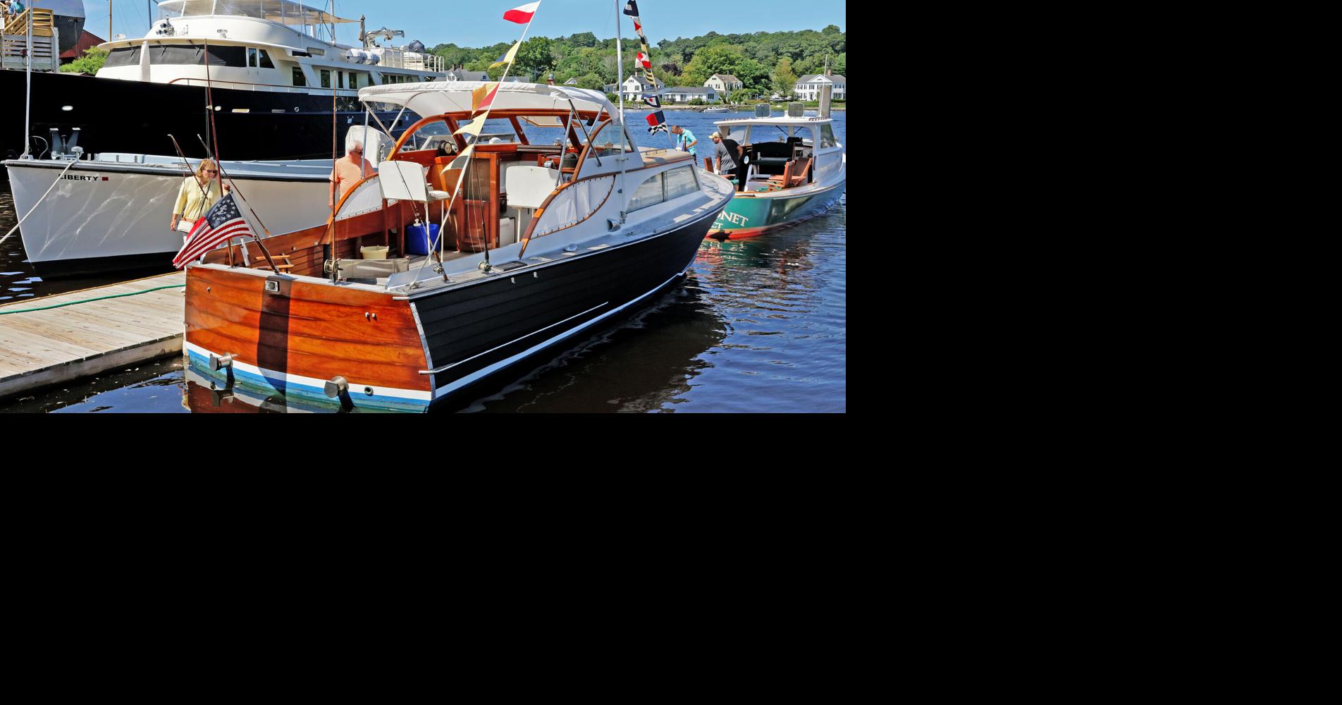PHOTOS: Antique-lovers take in classic boats, cars at Seaport show ...
