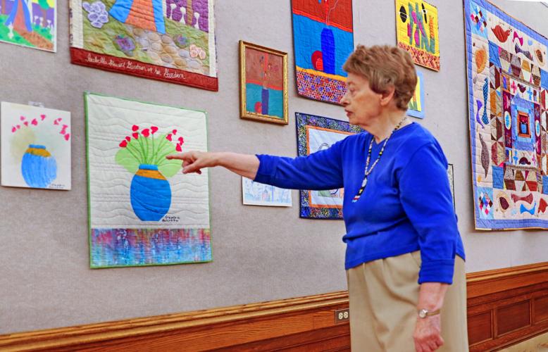 Crazy about quilts: Nancy Balentine's life inspires images in her new ...