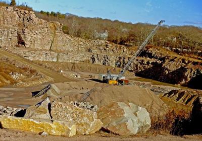 Application details plan for excavation of rock near quarry on Old ...