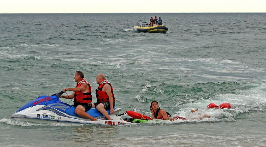 Ready for the Real Thing: Drill keeps lifeguards, rescue responders ...