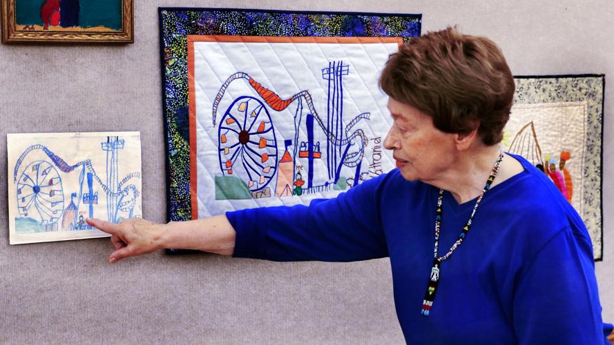 Crazy about quilts: Nancy Balentine's life inspires images in her new ...